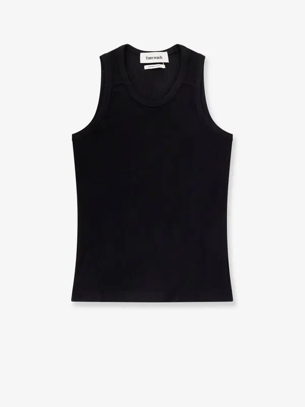 TONYWACK Lyocell Blend Tank Top - Black