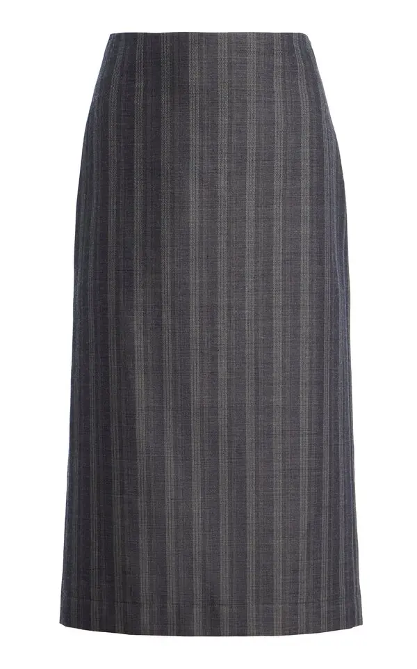 Calvin Klein Amabel Wool-blend Midi Skirt