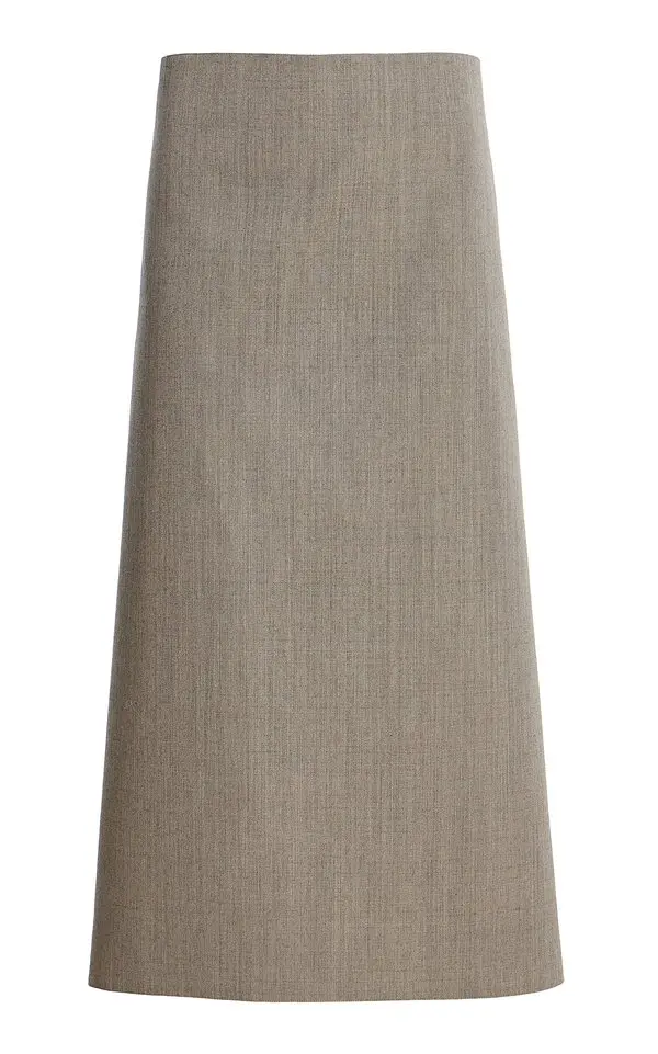 Calvin Klein Eulalia Wool Midi Skirt
