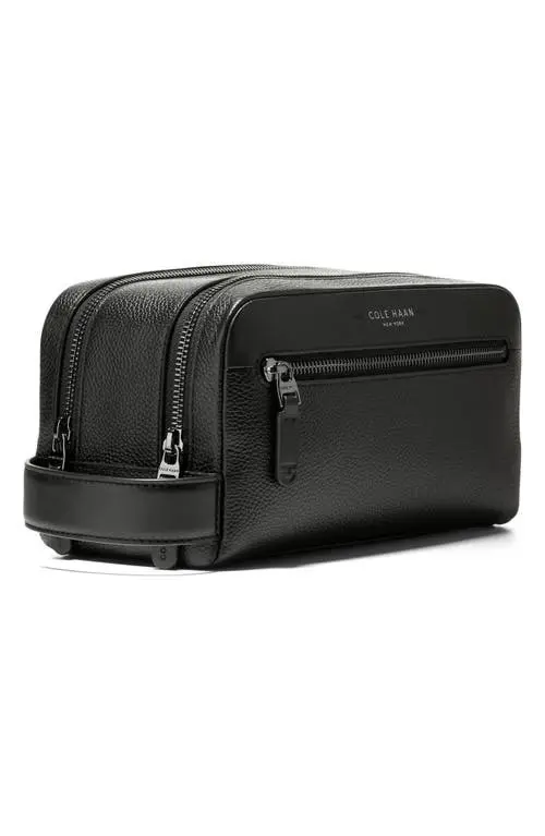 Cole Haan Damon Leather Dopp Kit