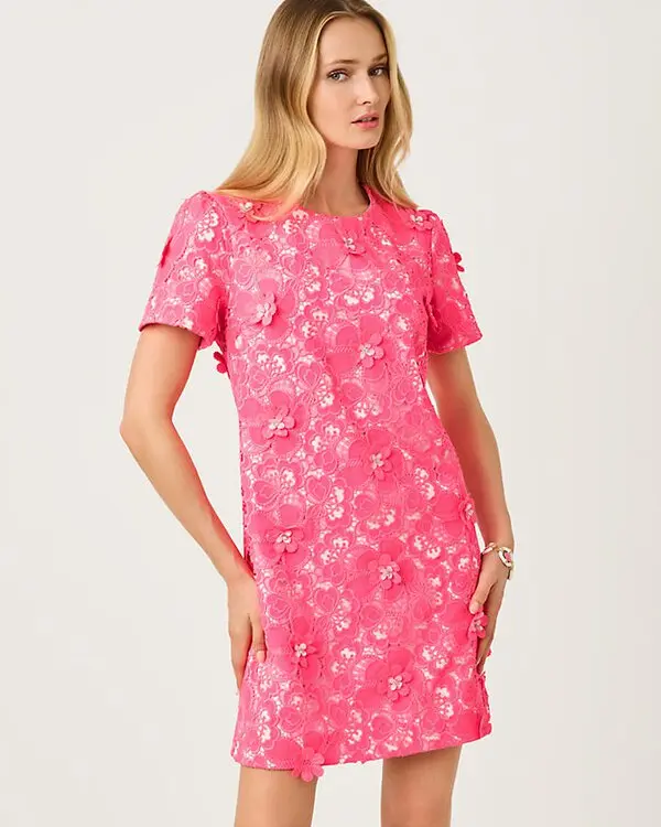 LILLY PULITZER Malena Lace Shift Dress