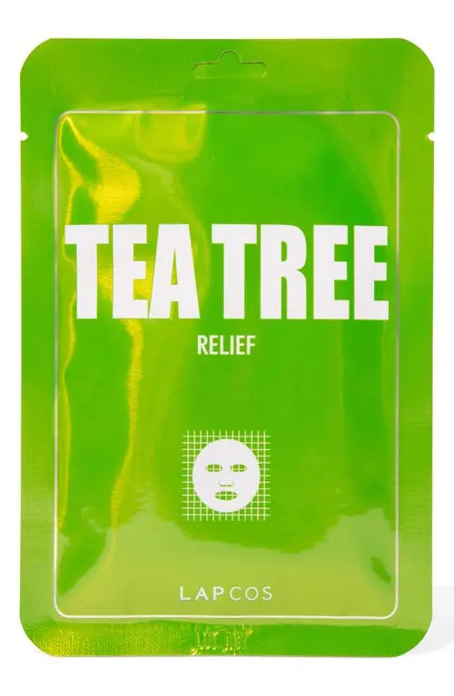 LAPCOS Derma Tea Tree Relief Sheet Mask - No Color