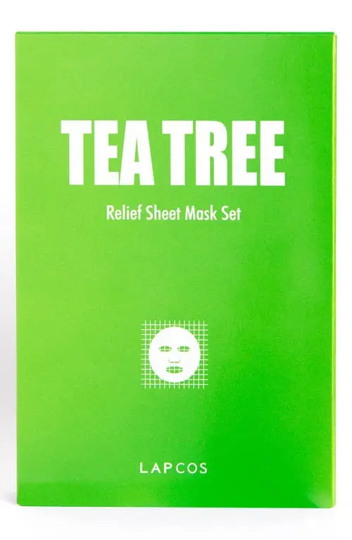 LAPCOS Derma Tea Tree Relief Sheet Mask - No Color