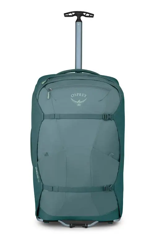OSPREY Farpoint™ Fairview® 65-liter Wheeled Travel Backpack - Cascade Blue/torrent Blue