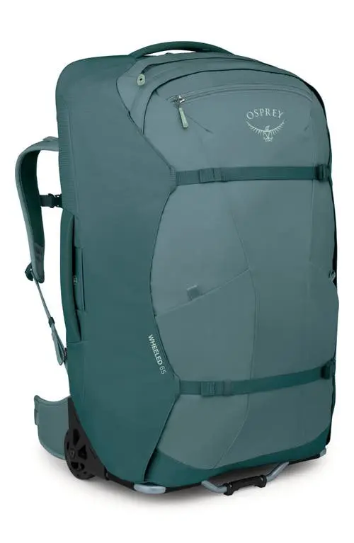 OSPREY Farpoint™ Fairview® 65-liter Wheeled Travel Backpack - Cascade Blue/torrent Blue