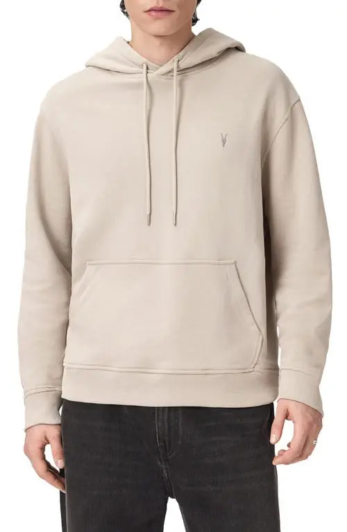 ALLSAINTS Asher Hoodie Sweatshirt - Sandstone Brown