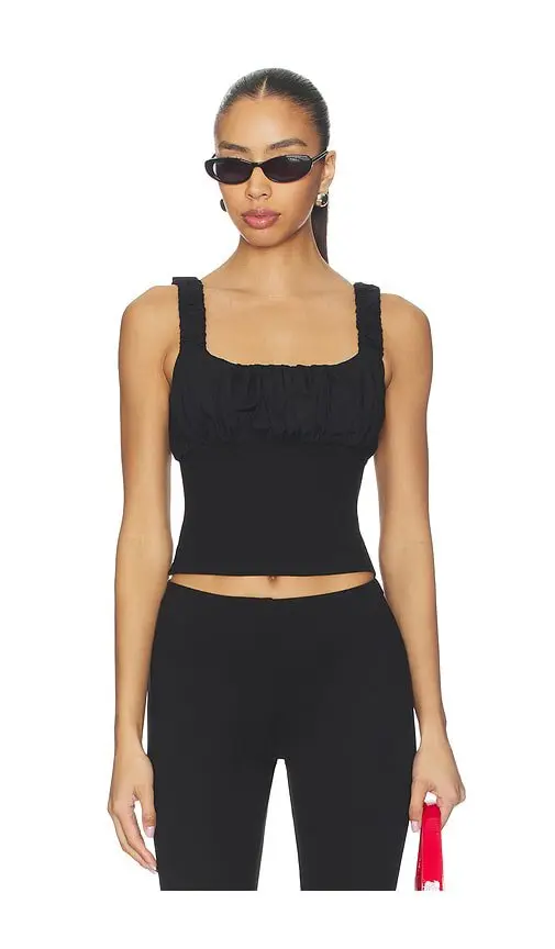 Majorelle Tate Top - Black