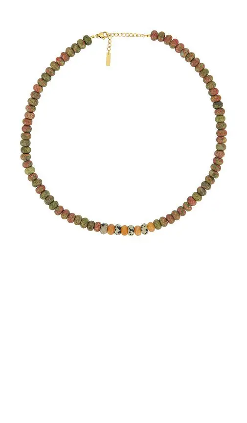 CASA CLARA Nara Necklace In Neutral - Stone