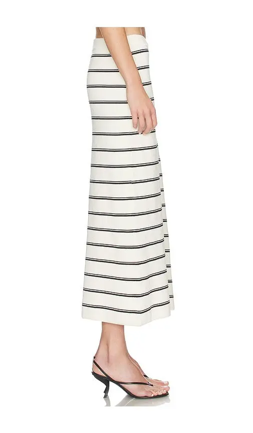 L*Space Ravello Skirt In Black,white