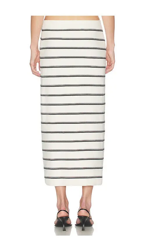 L*Space Ravello Skirt In Black,white