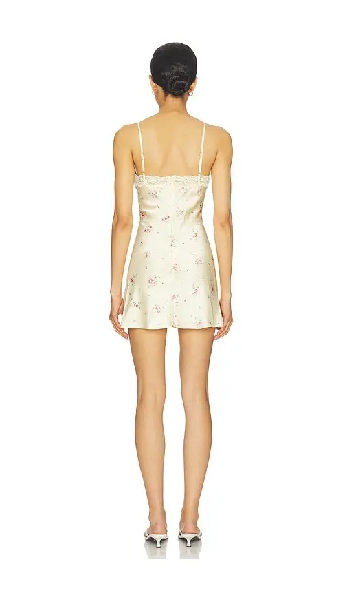 Tularosa Alice Mini Dress In Lemon