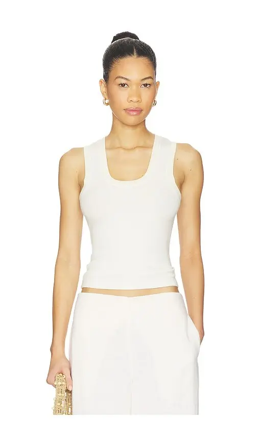 Free People Longer Days Tank - White