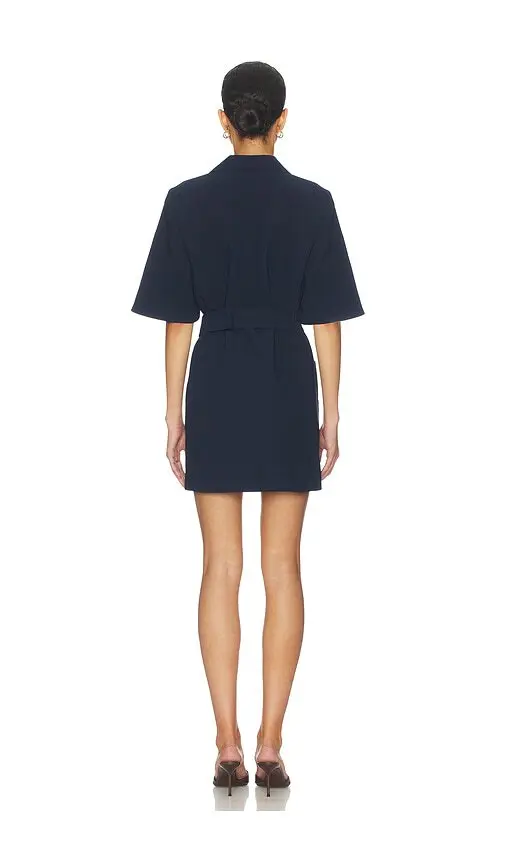 Amanda Uprichard Blake Dress In Navy
