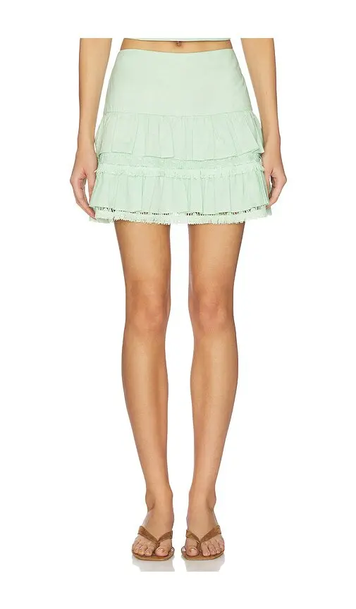 Peixoto Lydia Skirt In Mint