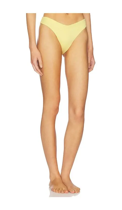 BAHIA MARIA Classic Bikini Bottom In Yellow