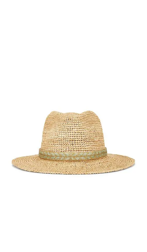 NIKKI BEACH Amber Fedora - Natural