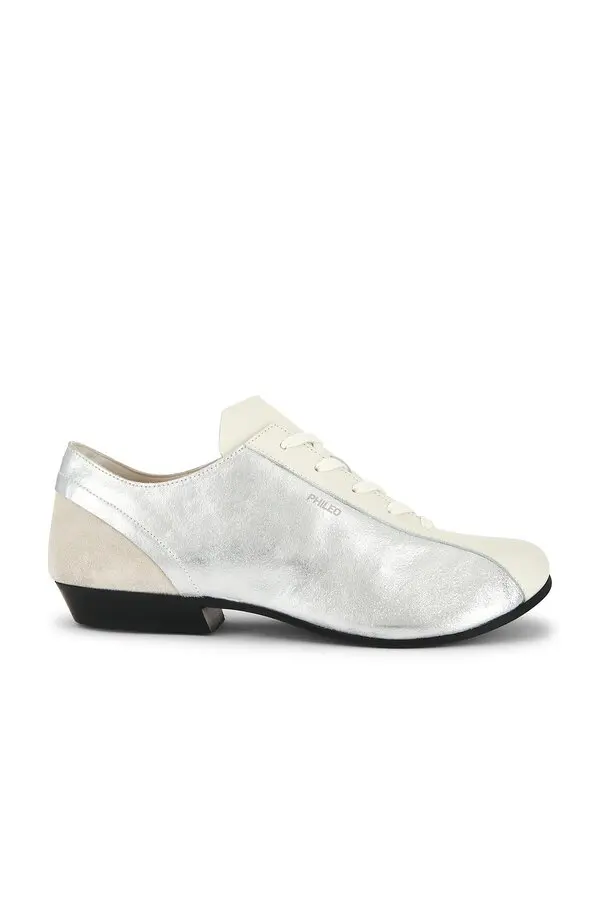 PHILEO 081 Cascade Shoe In Grey,metallic - Silver