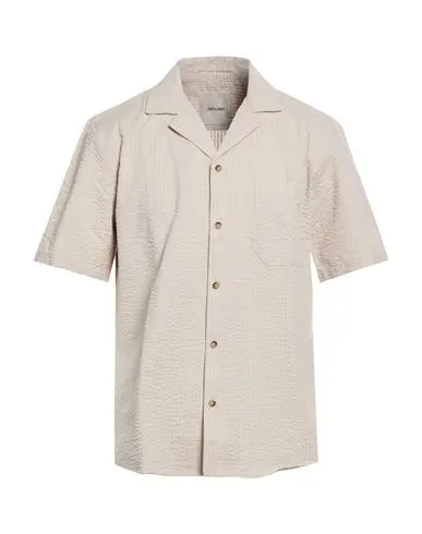ONLY & SONS Shirt Size Cotton, Recycled Cotton - Beige