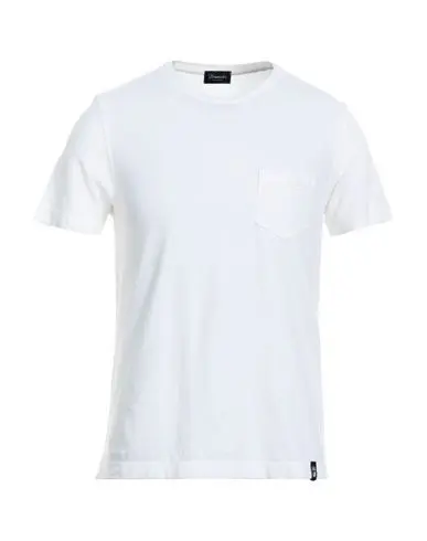 DRUMOHR T-shirt Size Cotton, Linen - White