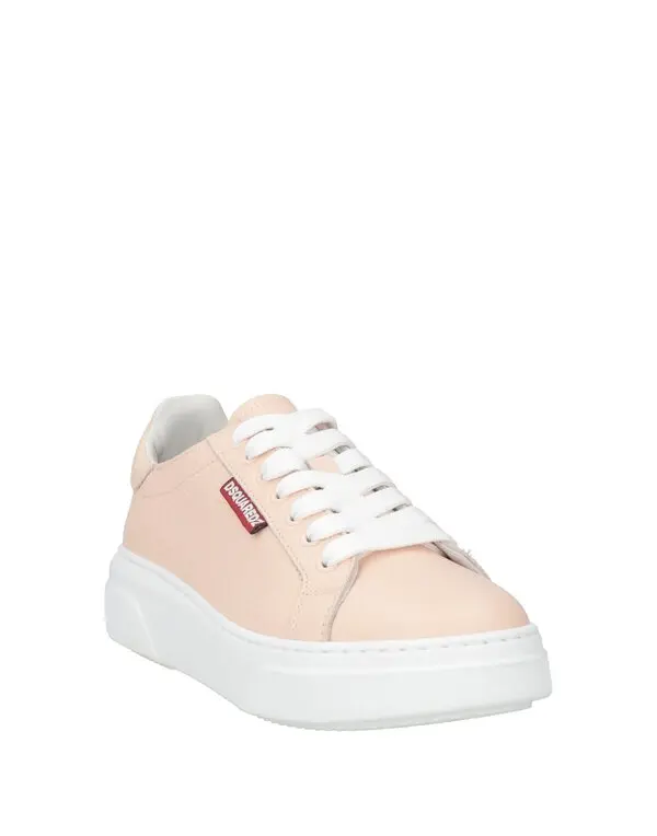 Dsquared2 Light Leather Low-top Sneakers - Pink