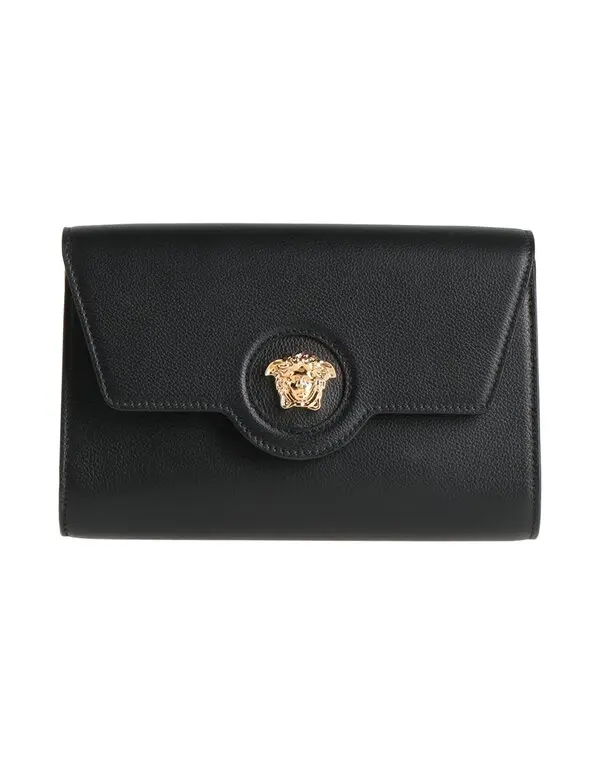 Versace Leather Handbag - Black