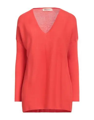 GENTRYPORTOFINO Sweater Blush Size Cotton, Cashmere - Tomato Red