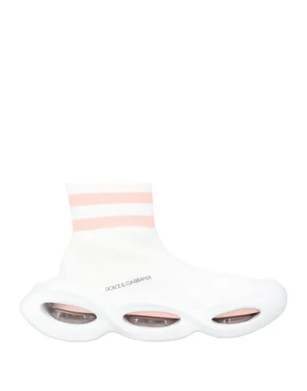 Dolce & Gabbana Two-tone Cleated Sole Sneakers