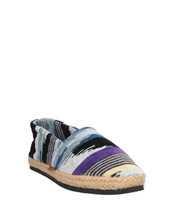 Missoni Espadrilles In Textile Fibers - Blue