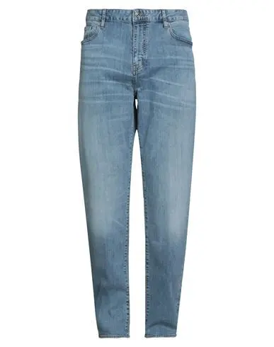 Armani Exchange Tapered Jeans With Logo And Studs