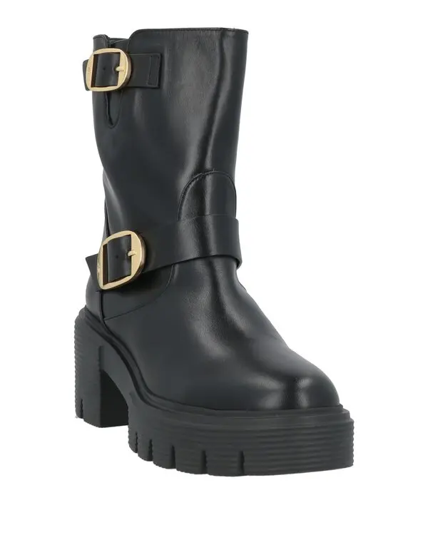 STUART WEITZMAN Ankle Boots In Leather With Appliqués