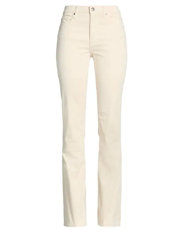 Armani Exchange Cotton And Elastane Flared Pants - Beige