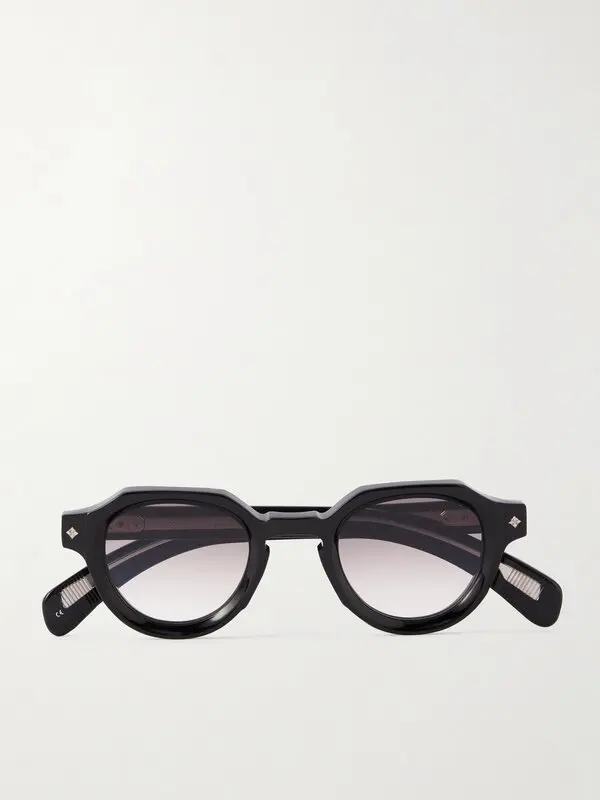 SATO Atria Round-frame Acetate Sunglasses