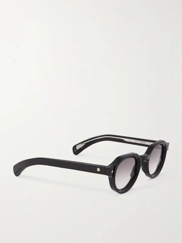 SATO Atria Round-frame Acetate Sunglasses