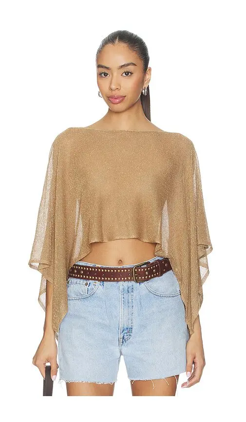MORE TO COME Orson Knit Poncho