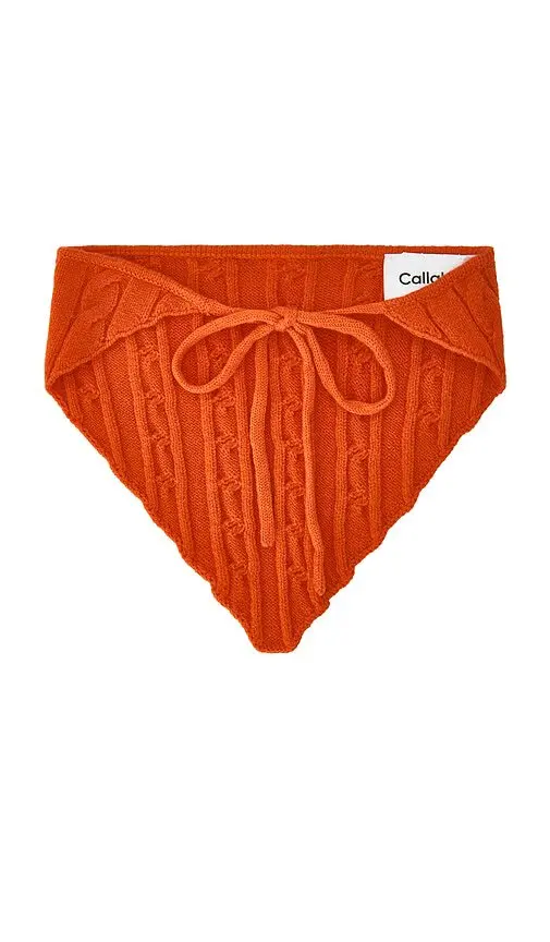 Callahan Valerie Cable Knit Headscarf