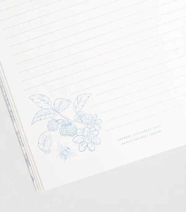 Harrods Toile A5 Notebook