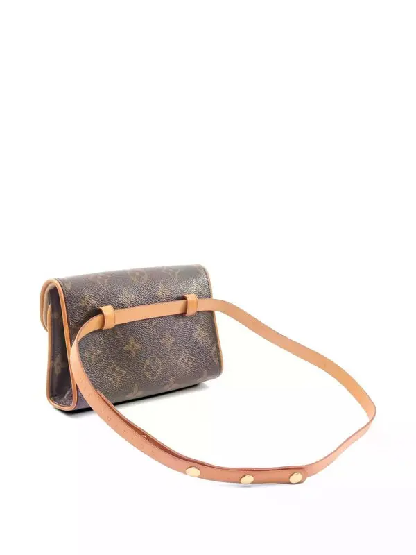 LOUIS VUITTON 2003 Pochette Florentine Monogram Mini Bag