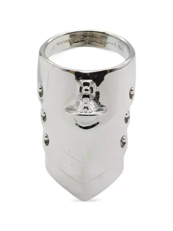 VIVIENNE WESTWOOD 2020s Armor Ring - Silver