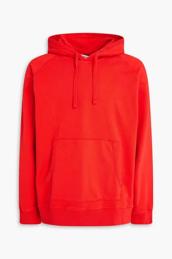 Orlebar Brown Francis French Terry Hoodie - Tomato Red