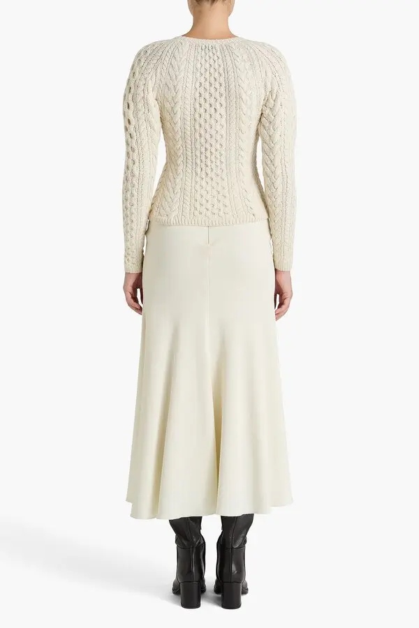 Gabriela Hearst Cable-knit Cashmere Sweater