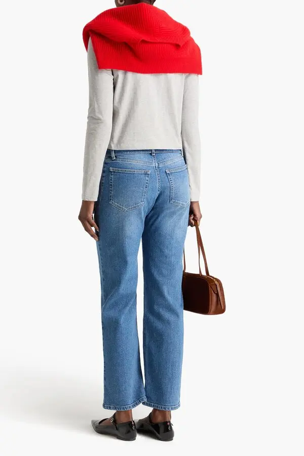 Proenza Schouler Ellsworth High-rise Straight-leg Jeans