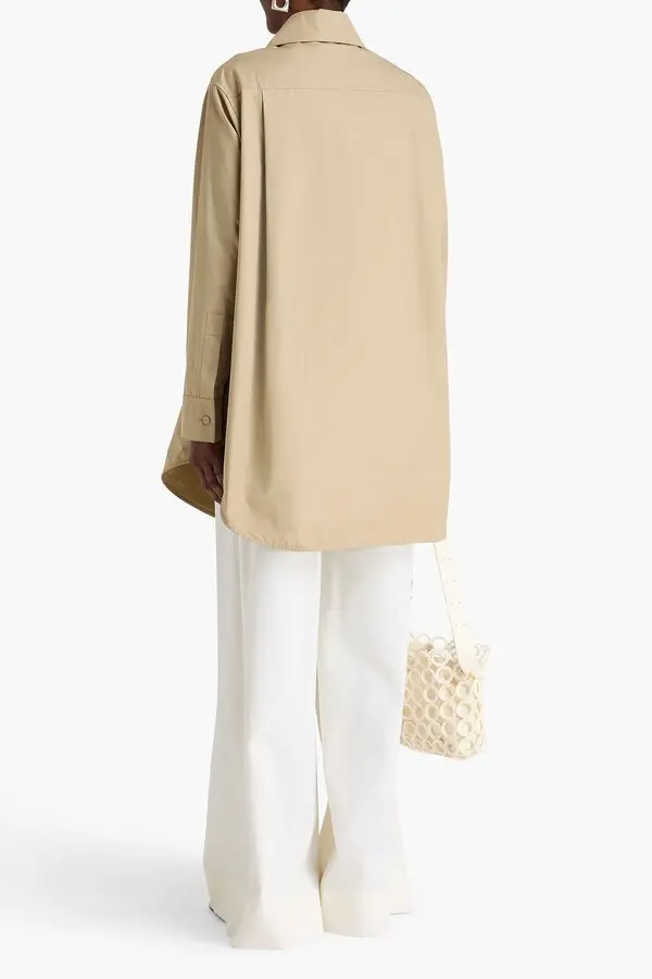 JIL SANDER Oversized Cottonpoplin Shirt