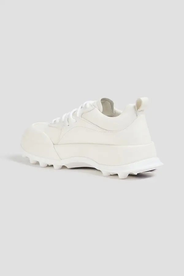 JIL SANDER Leather Sneakers