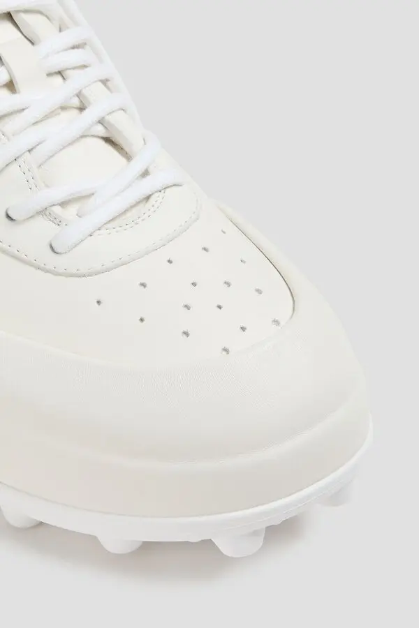 JIL SANDER Leather Sneakers