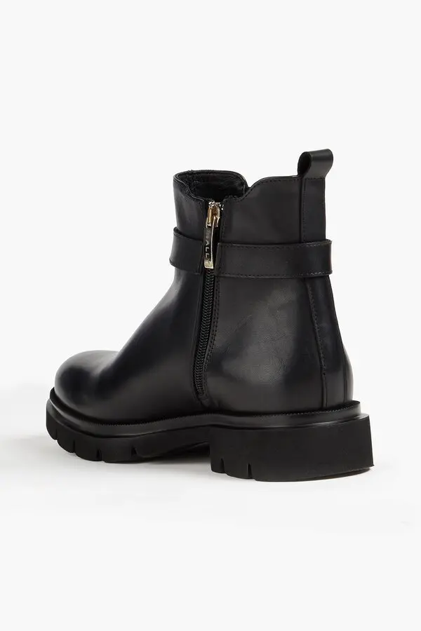 Bally Weniska Embellished Leather Chelsea Boots