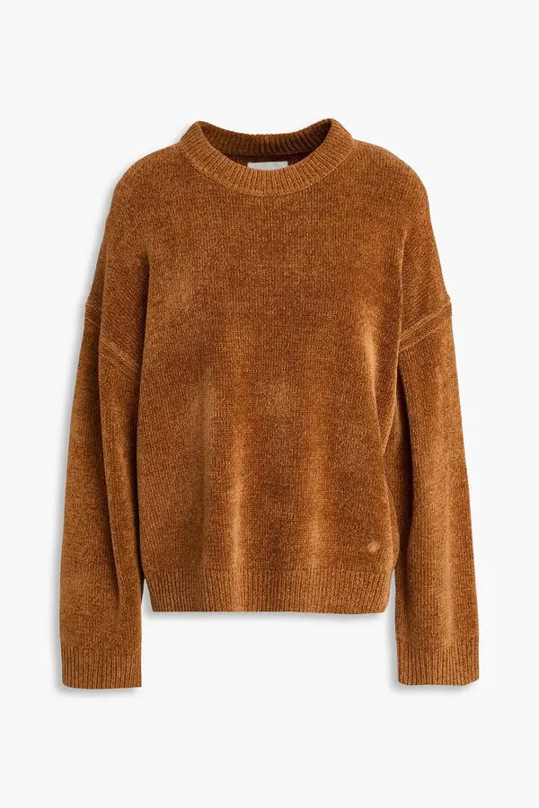 Loulou De Saison Rava Silkchenille Sweater - Light Brown