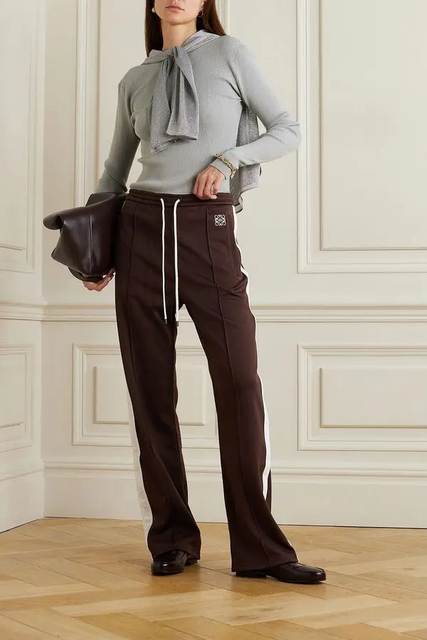 Max Mara Leisure Favella Metallic Ribbed-knit Sweater - Light Gray