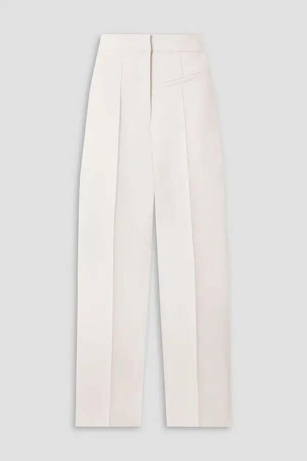 ESSE STUDIOS Ophelia Crepe Wideleg Pants - Off-white