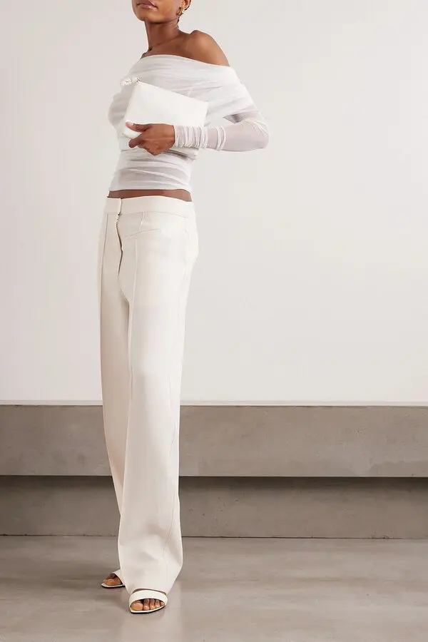 ESSE STUDIOS Ophelia Crepe Wideleg Pants