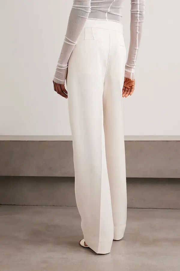ESSE STUDIOS Ophelia Crepe Wideleg Pants